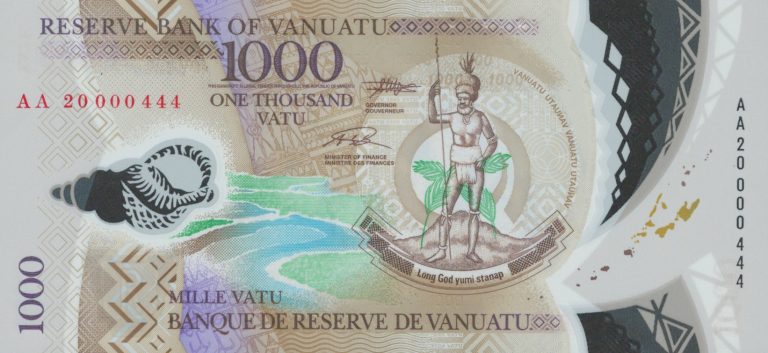 Vanuatu new date (2020) 1,000-vatu note (B210b) confirmed – BanknoteNews