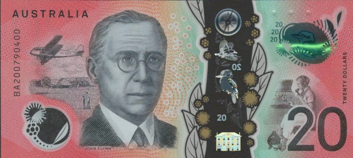 Australia new sig/date (2020) 20-dollar note (B232c) confirmed ...