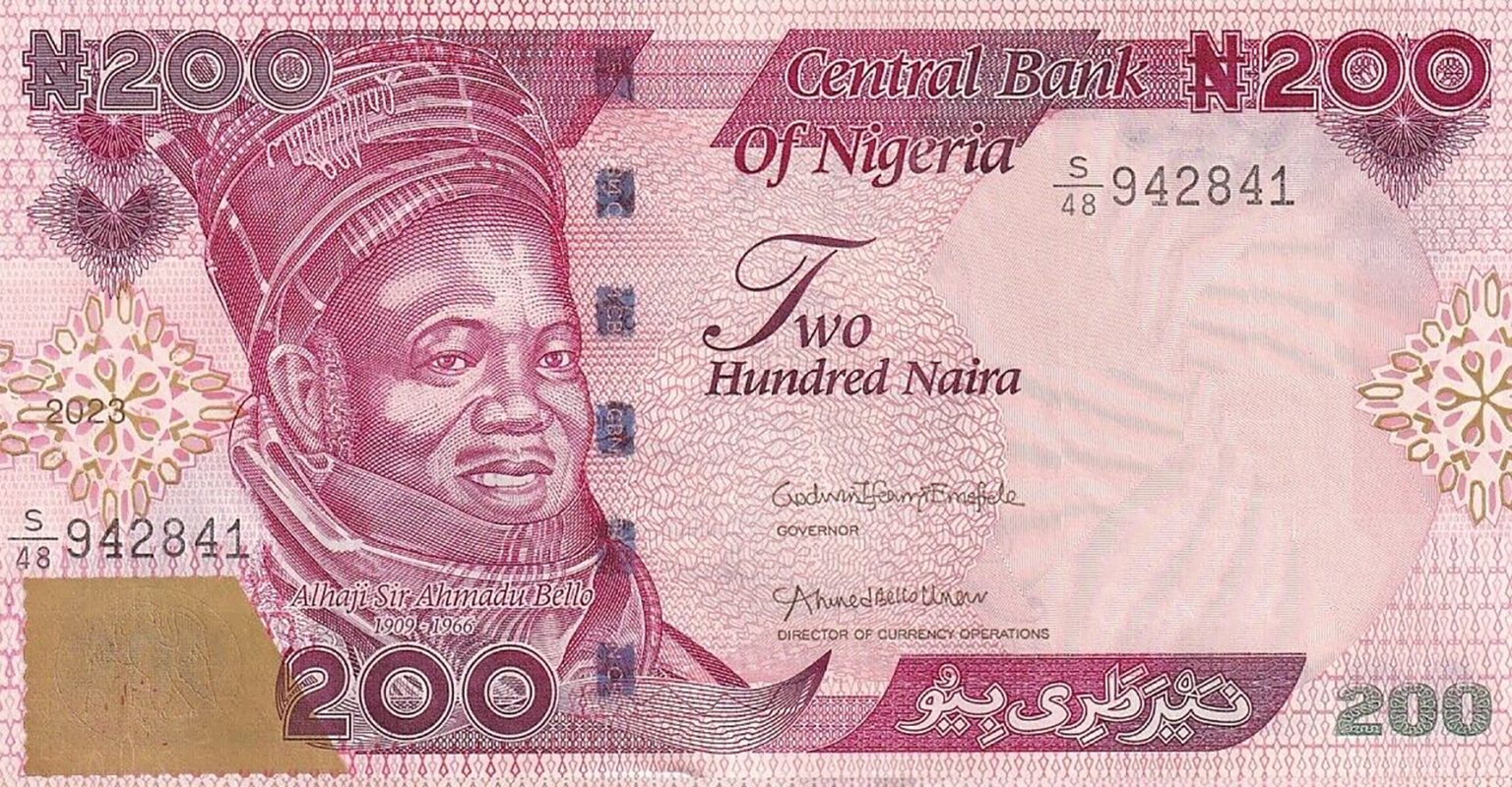 Nigeria new date (2023) 200-naira note (B244b) confirmed – BanknoteNews