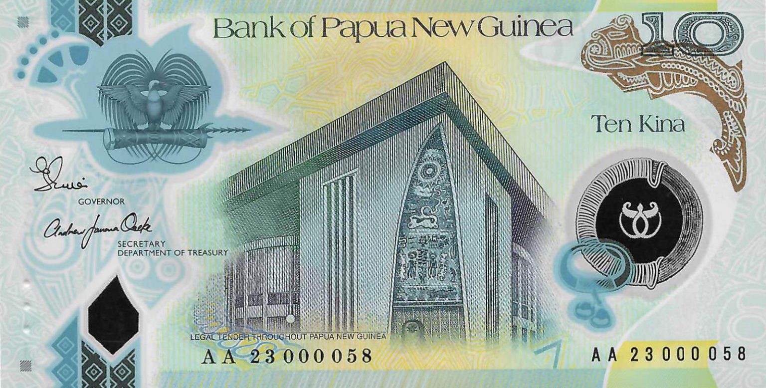 Papua New Guinea new sig/date (2023) 10-kina note (B156b) confirmed ...