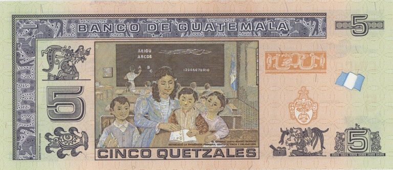 Guatemala new date (09.02.2022) 5-quetzal note (B605f) confirmed – BanknoteNews