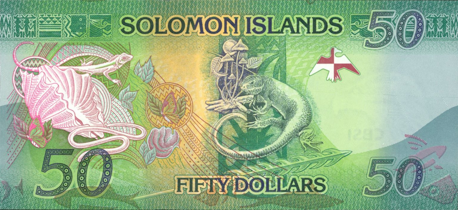 Solomon Islands new 50-dollar note (B228a) confirmed introduced on 29. ...