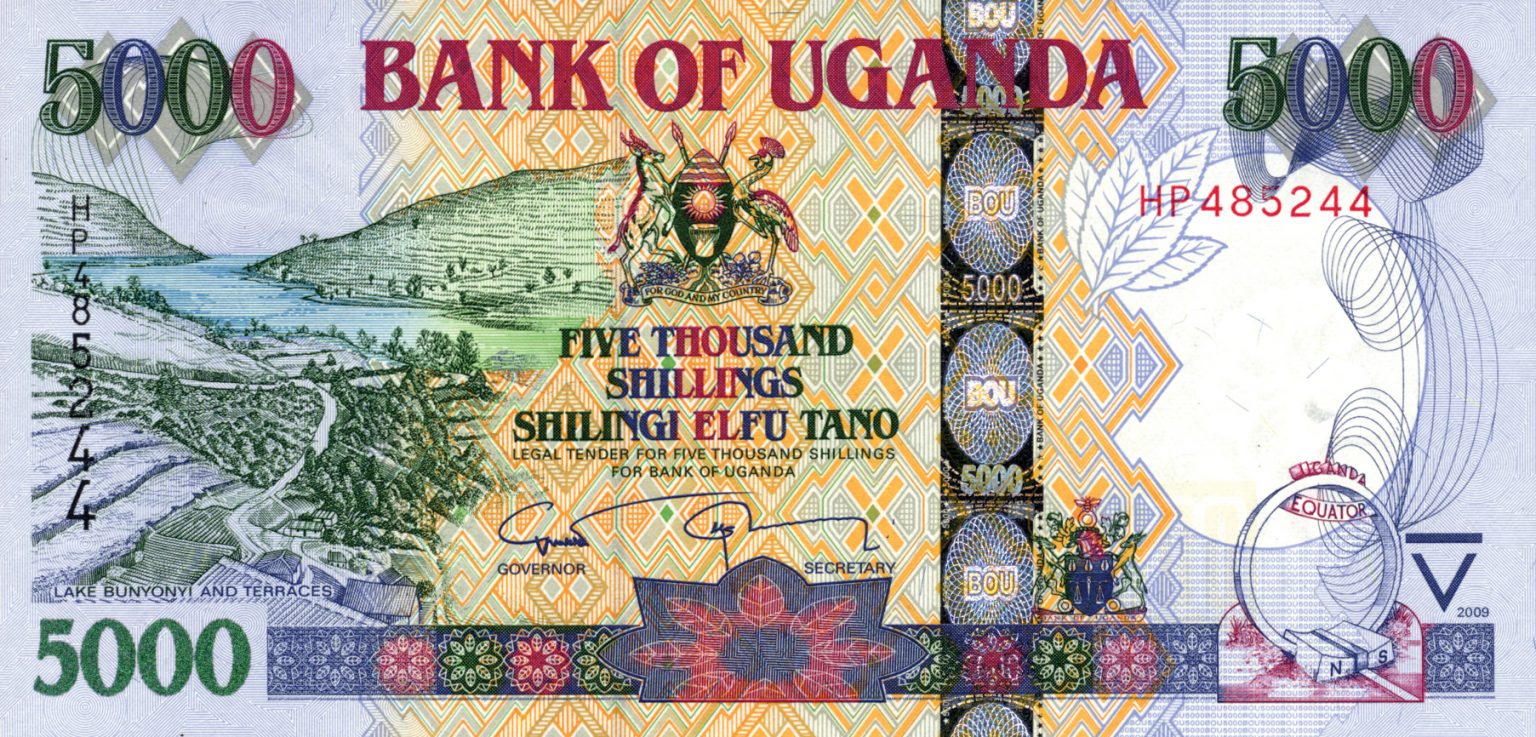 Uganda new date (2009) 5,000-shilling note (B149d) confirmed – BanknoteNews
