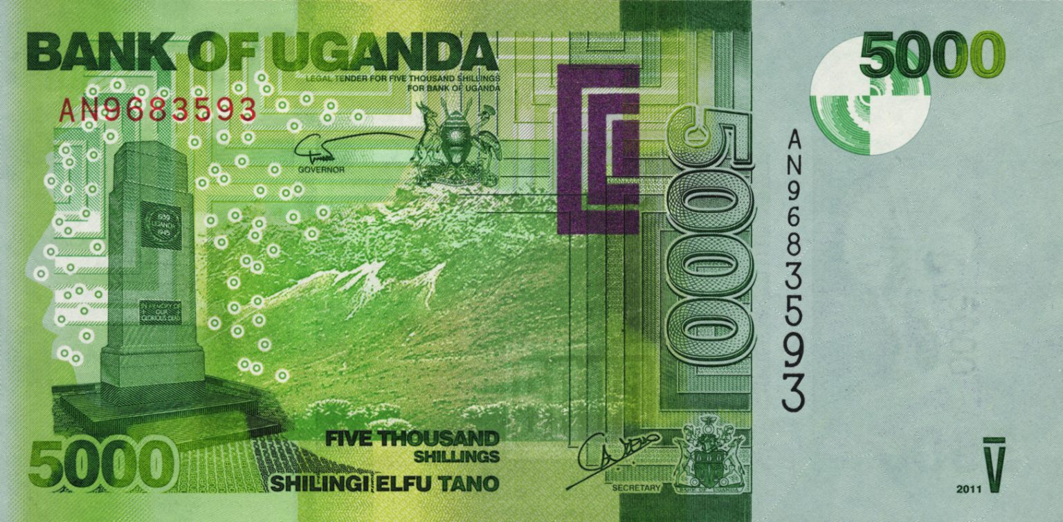 Uganda new date (2011) 5,000-shilling note (B156b) confirmed – BanknoteNews