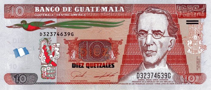 Guatemala new date (14.04.2021) 10-quetzal note (B606l) confirmed – BanknoteNews