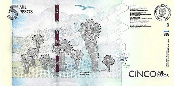 Colombia new signature 5,000-peso note (B994g) confirmed – BanknoteNews