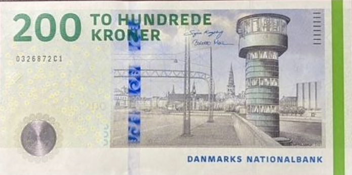 Denmark new 200-krone note (B942a) confirmed introduced 29.02.2024 ...