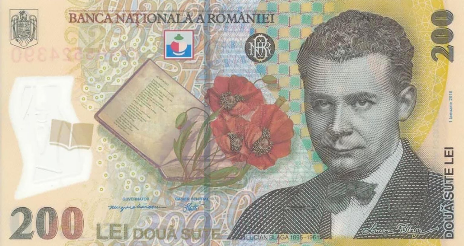 Romania new date (2025) 200-leu note (B291g) confirmed – BanknoteNews