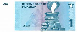 Zimbabwe new 1-zig note (B198) reported for introduction 30.04.2024 ...