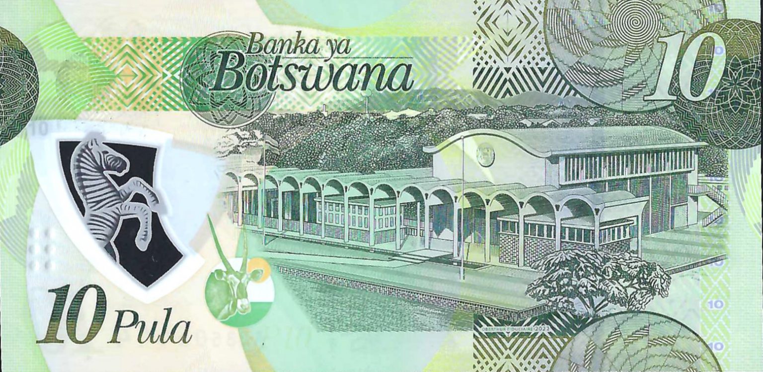 Botswana new sig/date (2022) 10-pula note (B130c) confirmed – BanknoteNews
