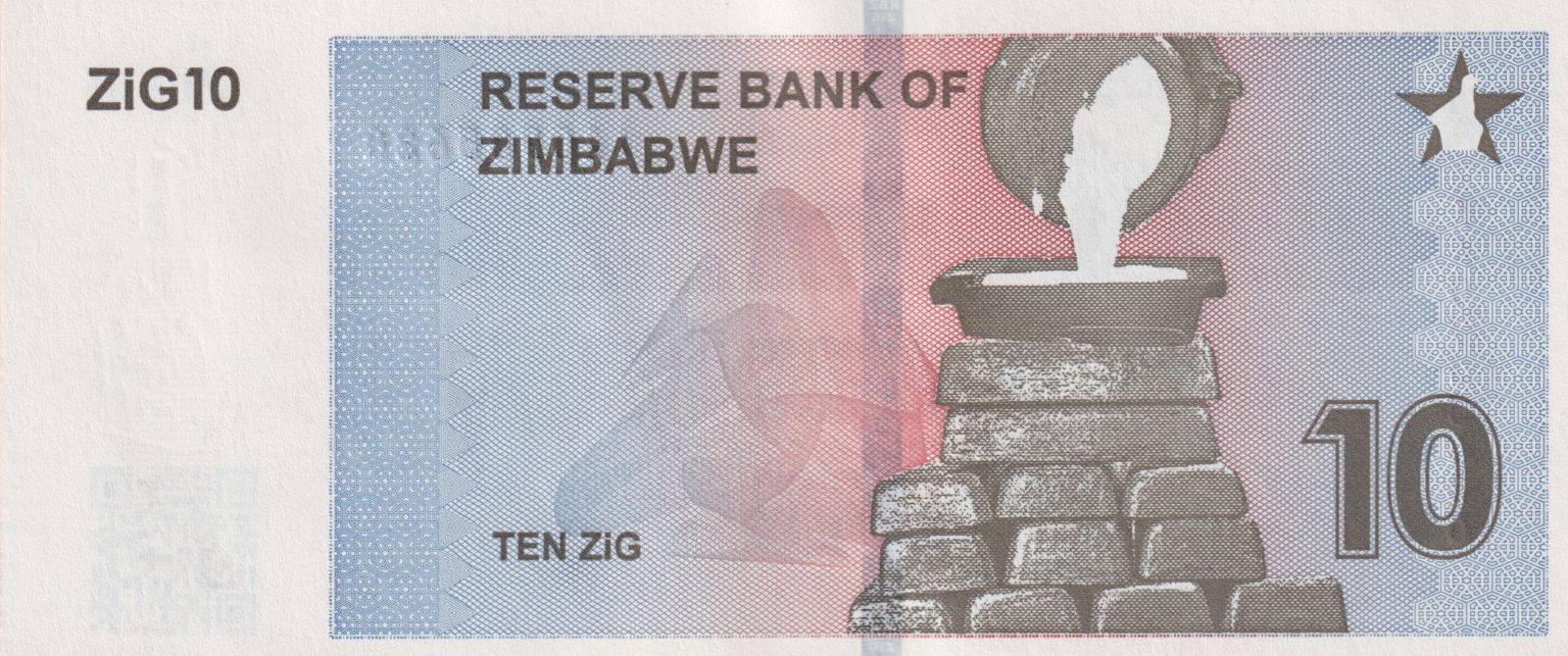 Zimbabwe new 10-zig note (B201) confirmed – BanknoteNews