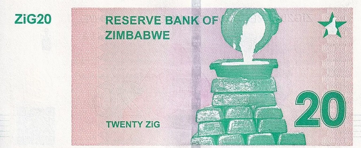 Zimbabwe new 20-zig note (B202a) confirmed – BanknoteNews