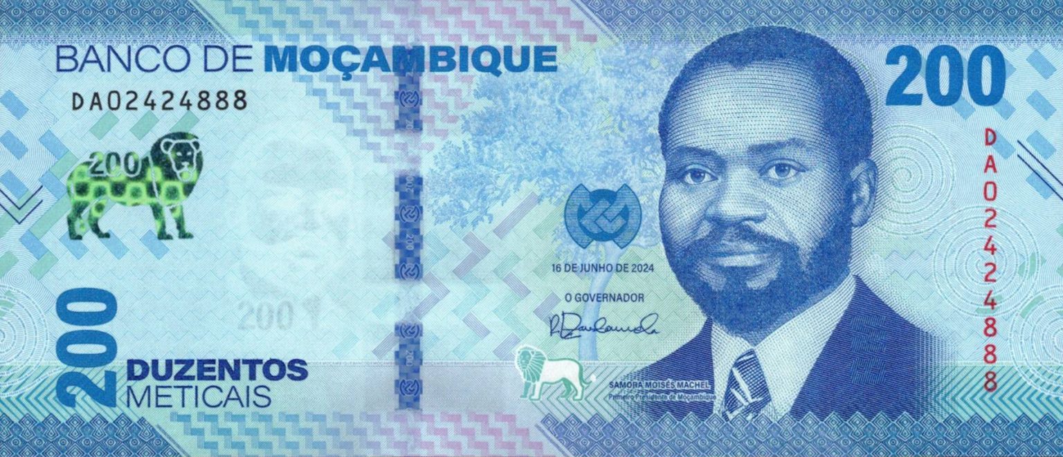 Mozambique new 200-metical note (B243a) confirmed – BanknoteNews