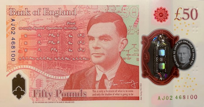 United Kingdom new 50-pound note (B210a) confirmed – BanknoteNews