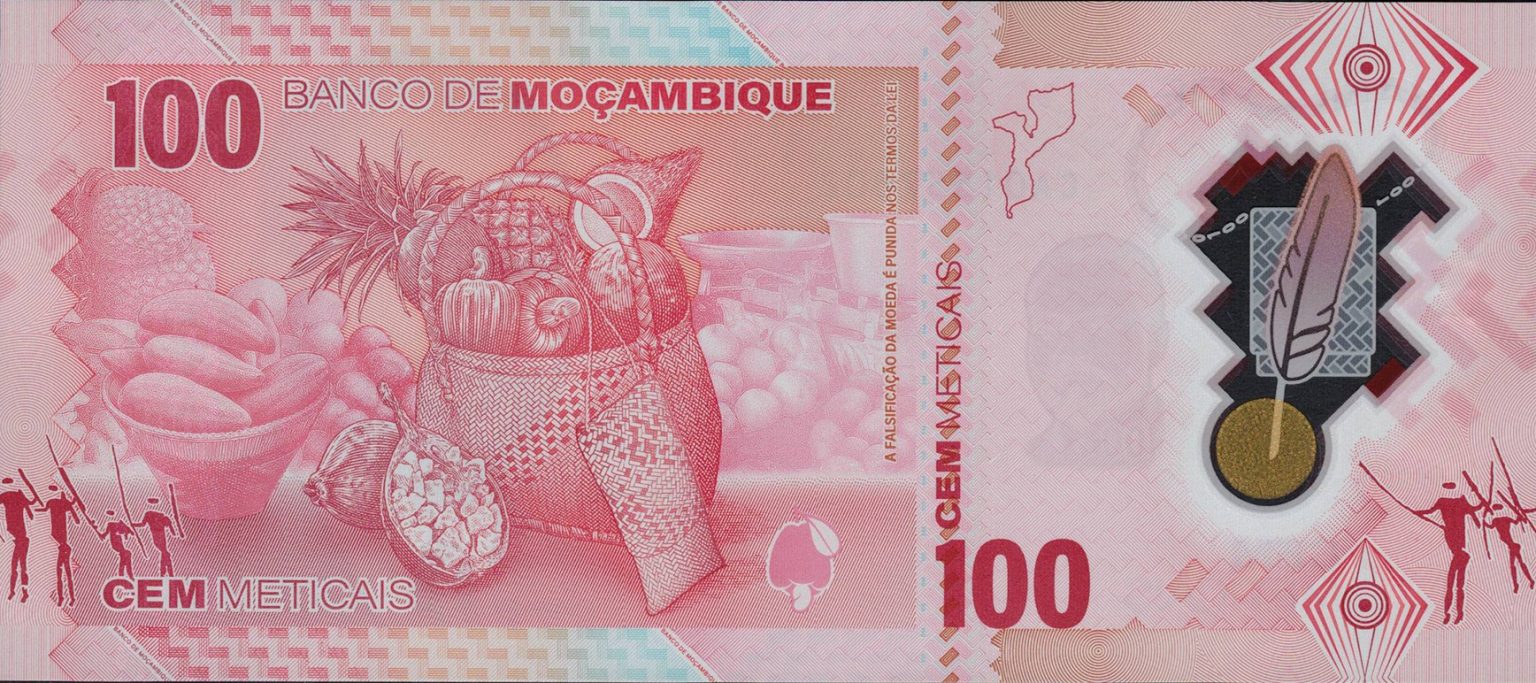 Mozambique new 100-metical note (B242a) confirmed – BanknoteNews