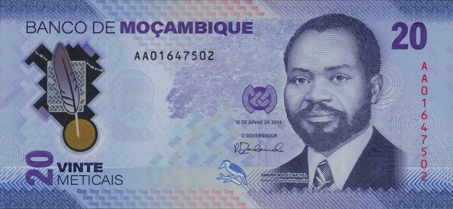 Mozambique new 20-metical note (B240a) confirmed – BanknoteNews