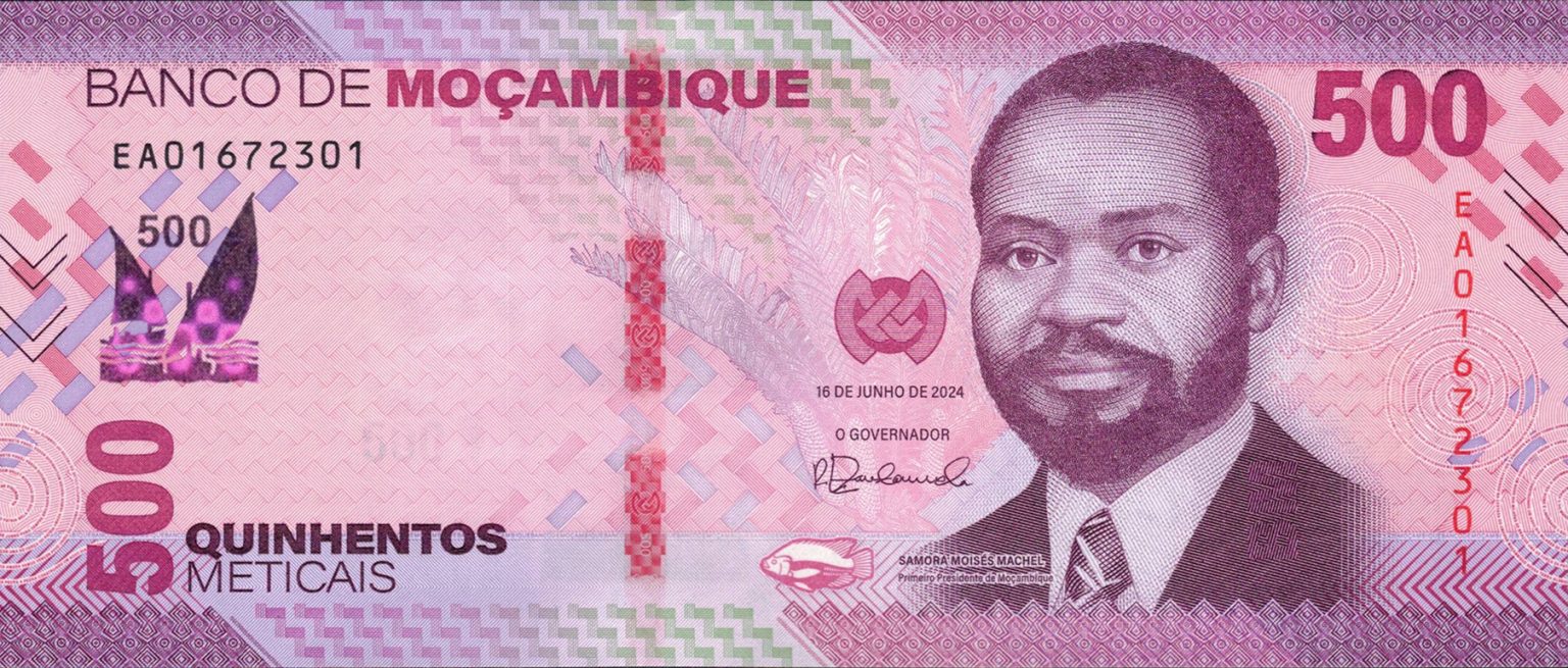 Mozambique new 500-metical note (B244a) confirmed – BanknoteNews