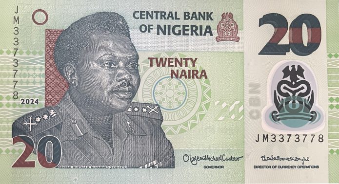 Nigeria new sig/date (2024) 20-naira note (B232y) confirmed – BanknoteNews