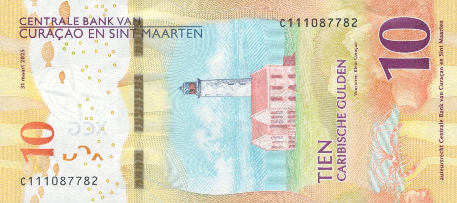 Curaçao and Sint Maarten new 10-guilder note (B101a) confirmed ...