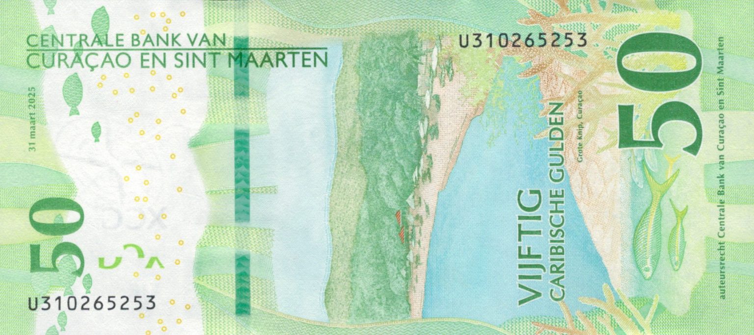 Curaçao and Sint Maarten new 50-guilder note (B103a) confirmed ...