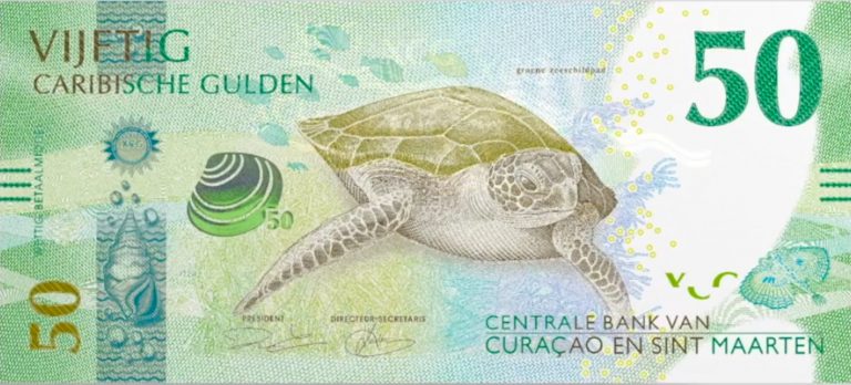 Curaçao and Sint Maarten new 50-guilder note (B103a) reported for ...