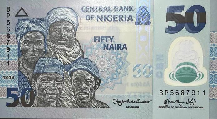 Nigeria new sig/date (2024) 50-naira note (B236q) confirmed – BanknoteNews