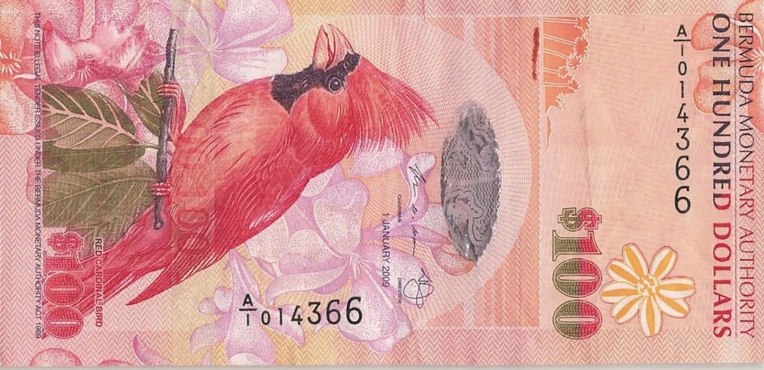 Bermuda new signature 100-dollar note (B235b) confirmed – BanknoteNews