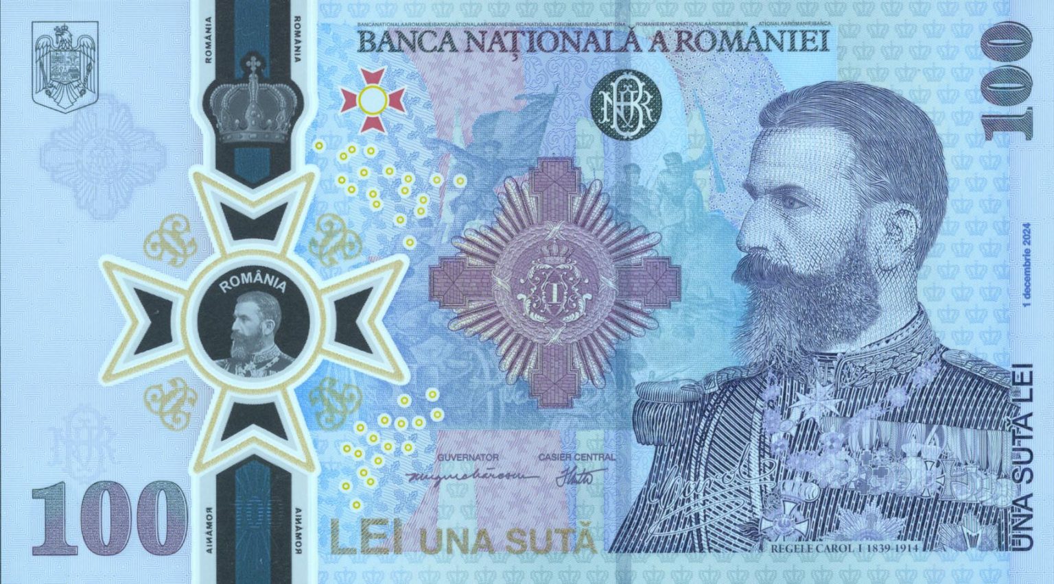 Romania new 100-leu numismatic product (BNP205a) confirmed introduced ...