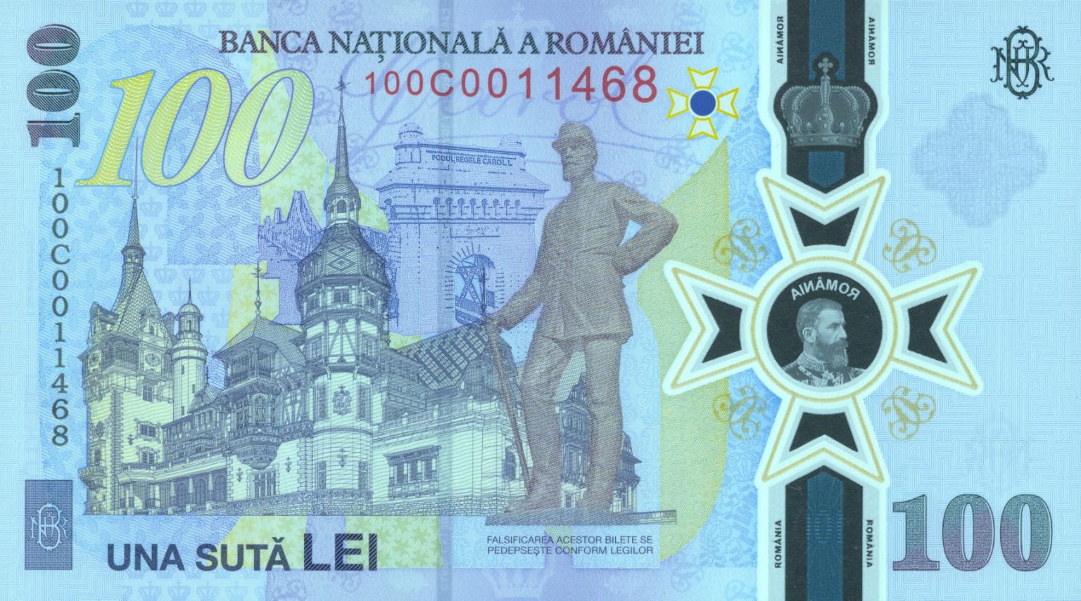 Romania new 100-leu numismatic product (BNP205a) confirmed introduced ...