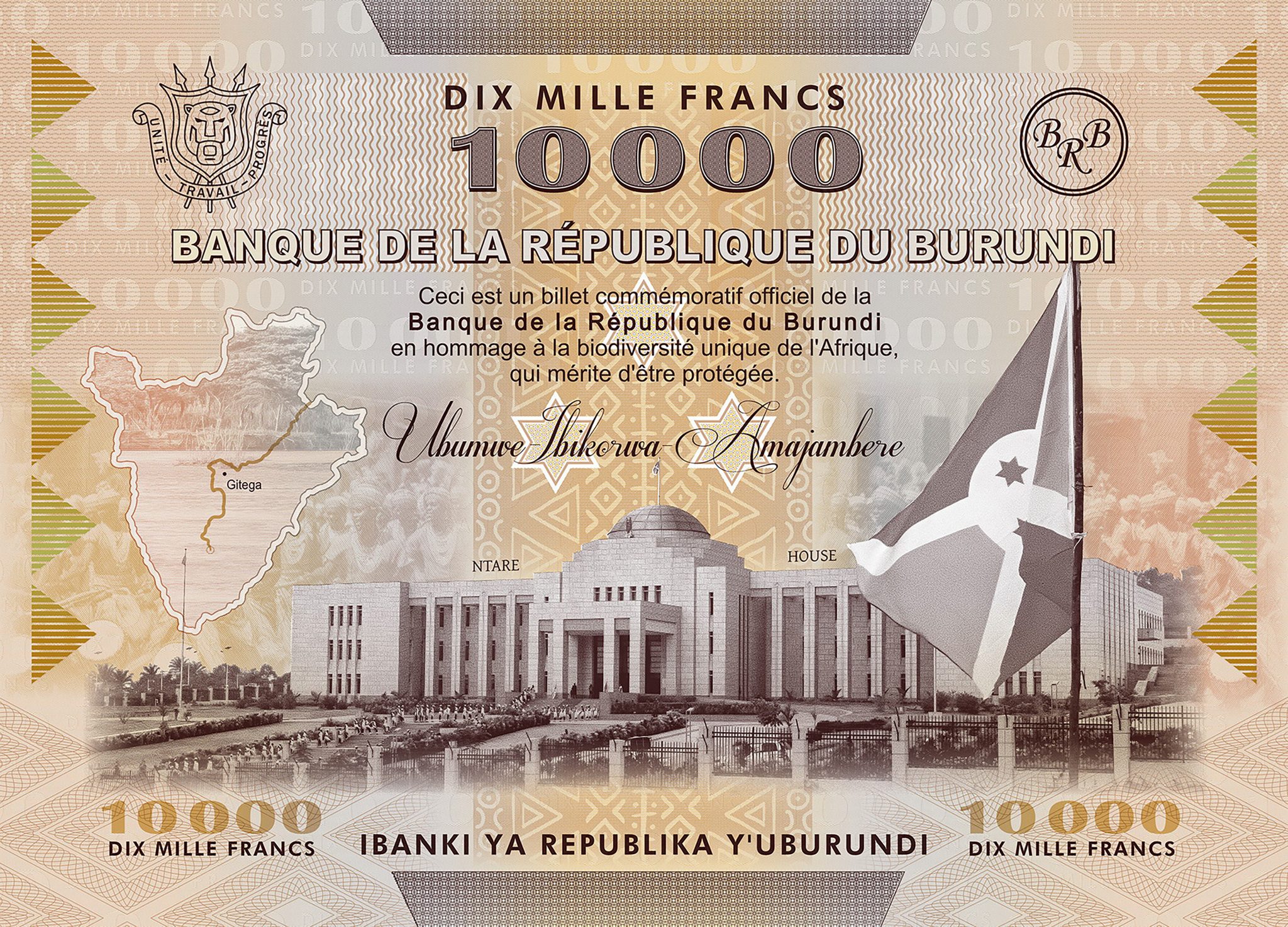 Burundi new 10,000-franc numismatic product (BNP201) reported – BanknoteNews