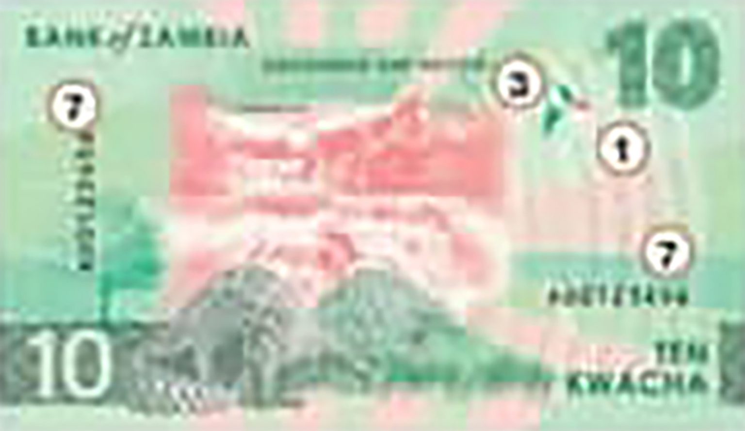 Zambia new 10-kwacha note (B171) reported for introduction on 31.03. ...