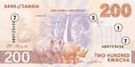 Zambia new 200-kwacha note (B175) reported for introduction on 31.03. ...