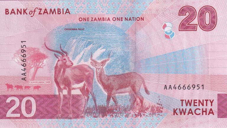 Zambia new 20-kwacha note (B172) confirmed – BanknoteNews