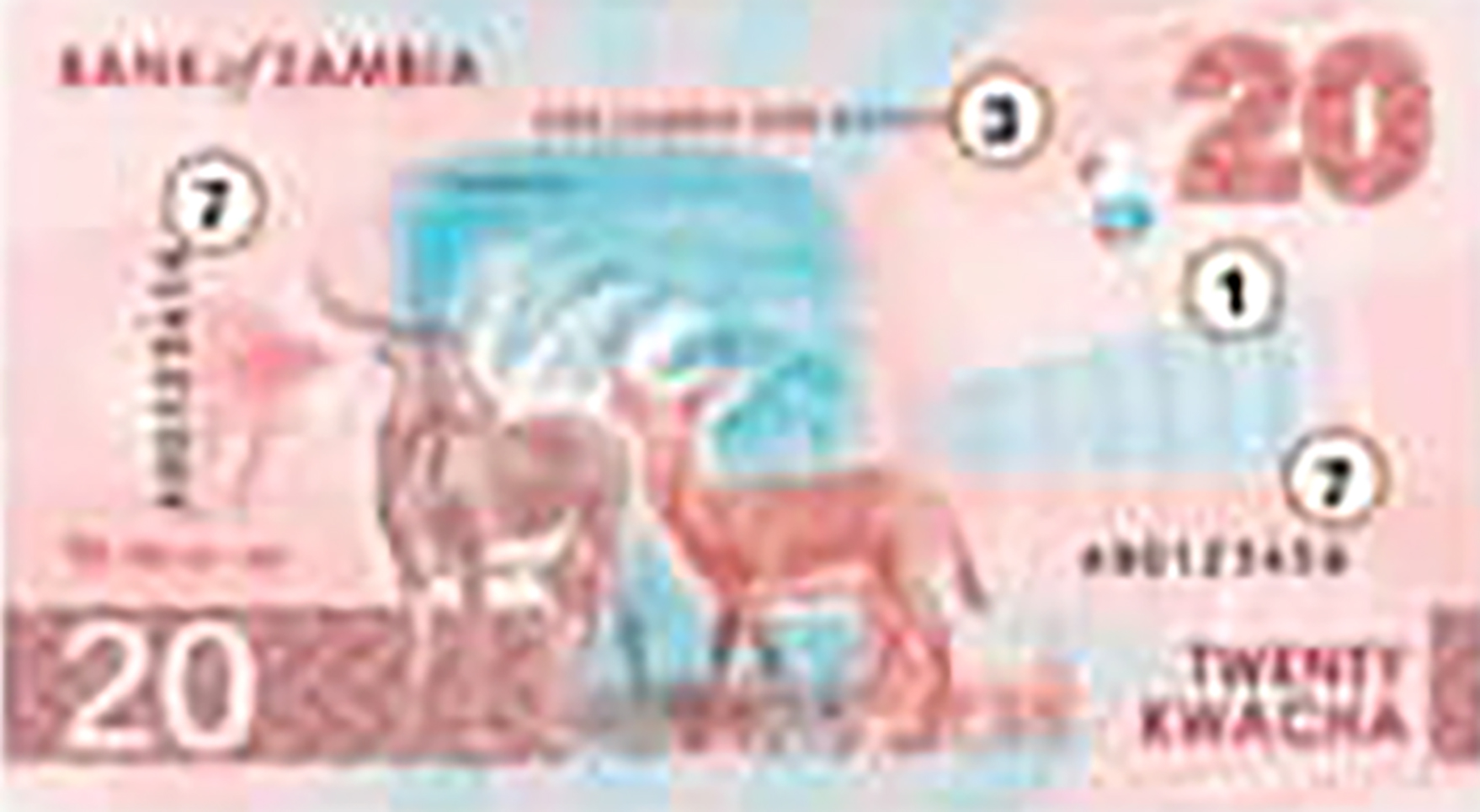 Zambia new 20-kwacha note (B172) reported for introduction on 31.03. ...