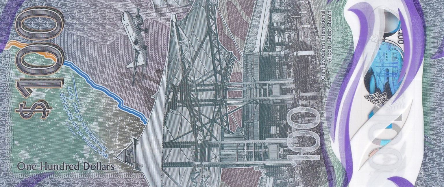 Barbados new signature title 100-dollar polymer note (B244c) confirmed ...