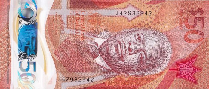 Barbados new sig/date (2024) 50-dollar polymer note (B243b) confirmed ...