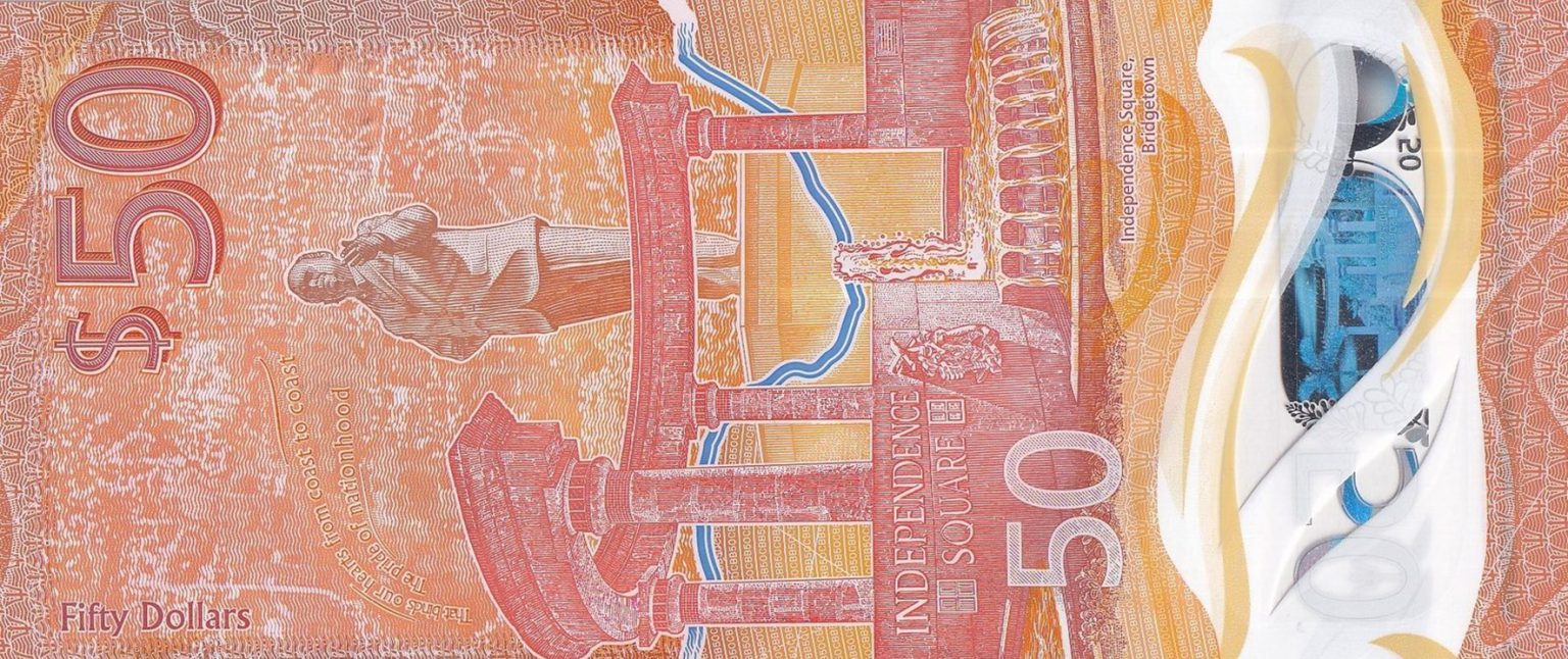 Barbados new sig/date (2024) 50-dollar polymer note (B243b) confirmed ...