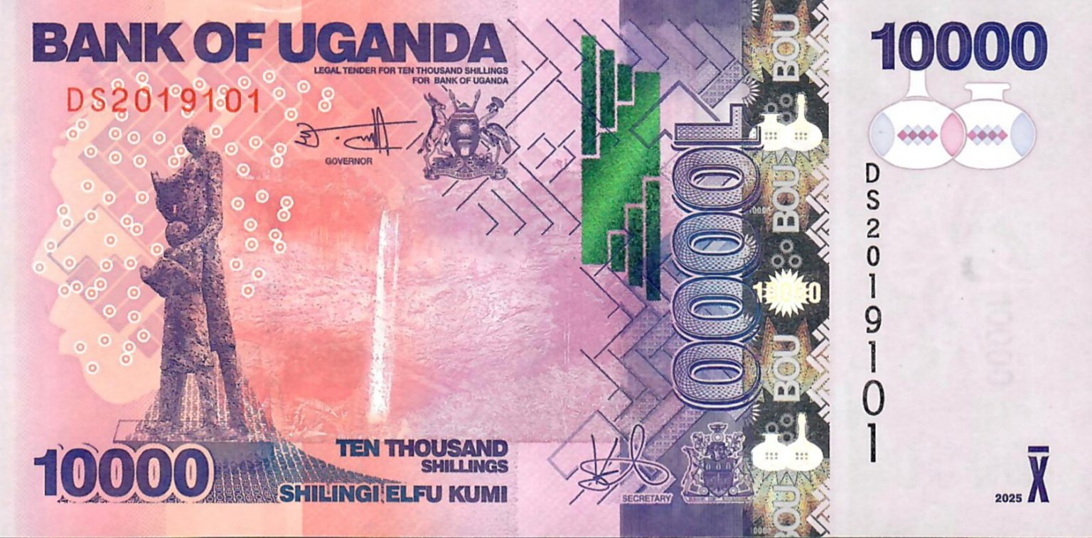 Uganda new sig/date (2025) 10,000-shilling note (B157j) confirmed – BanknoteNews