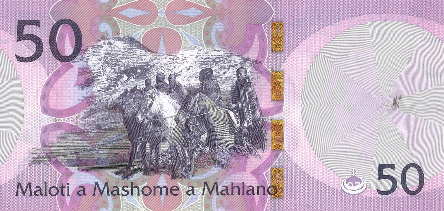 Lesotho new sig/date (2024) 50-loti note (B229b) confirmed – BanknoteNews