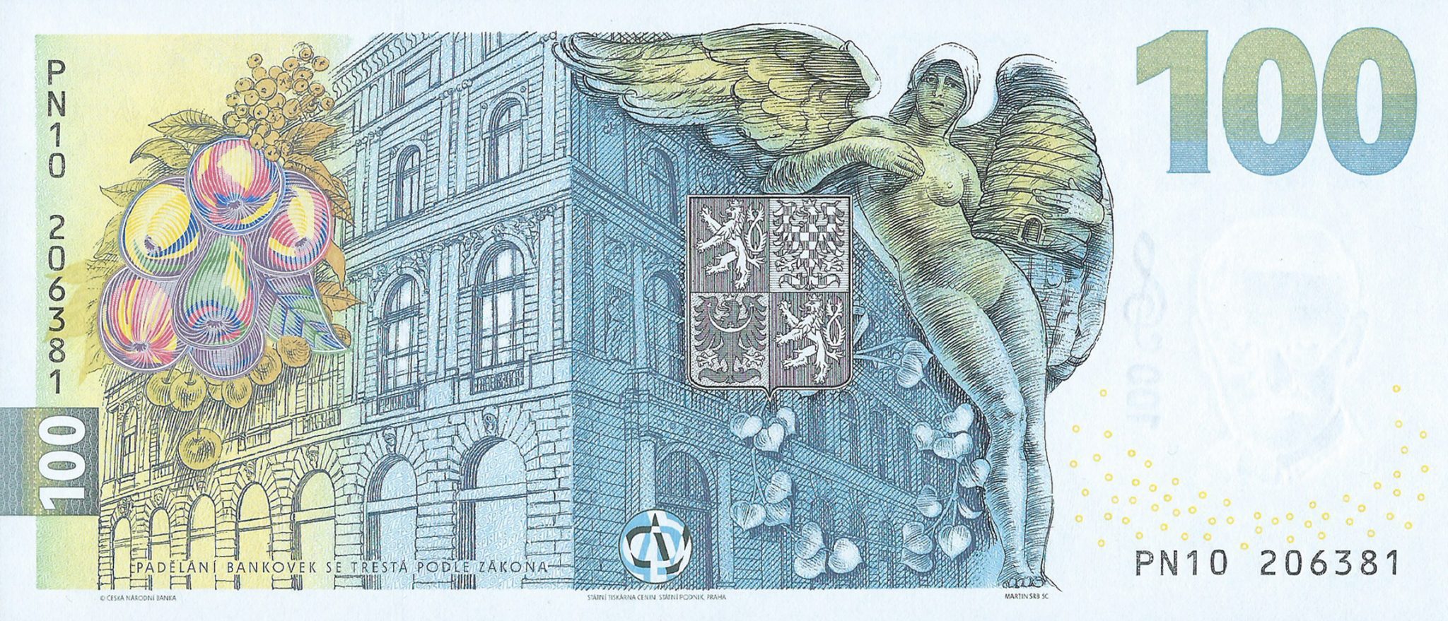 Czech Republic new 100-koruna commemorative note (BNP103a) reported ...